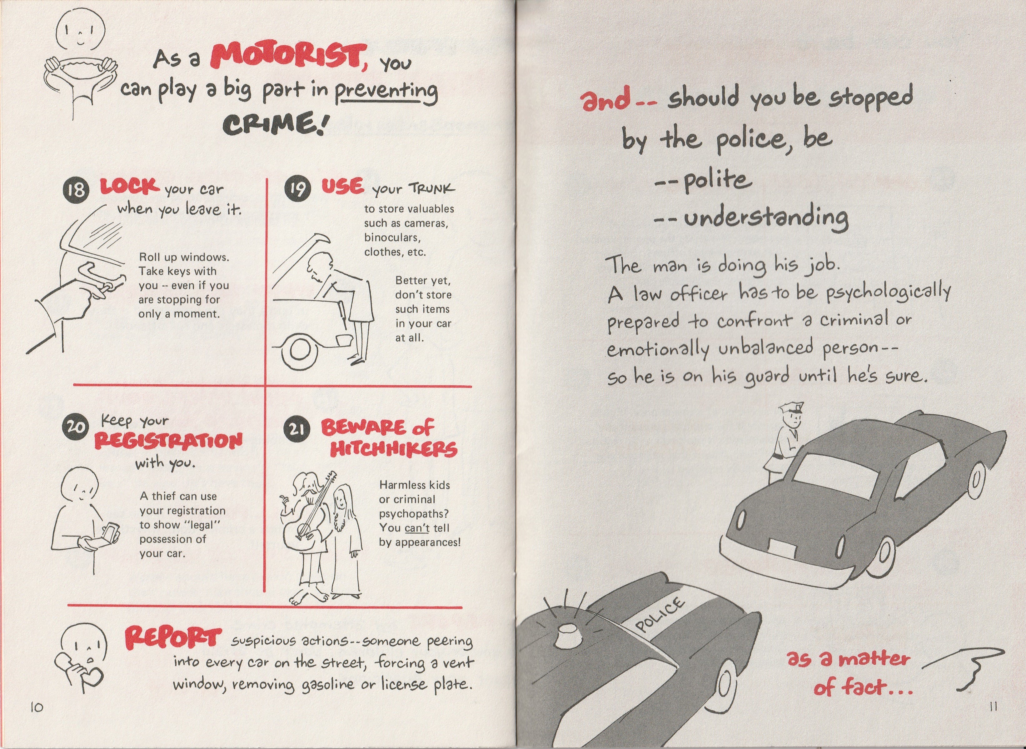 30 Ways You Can Prevent Crime - A Scriptographic Booklet, c. 1977 ...
