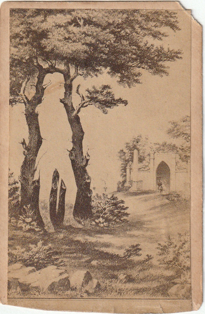 George Washington's Ghost - Tomb at Mount Vernon, VA - Art CDV, c. 180 ...