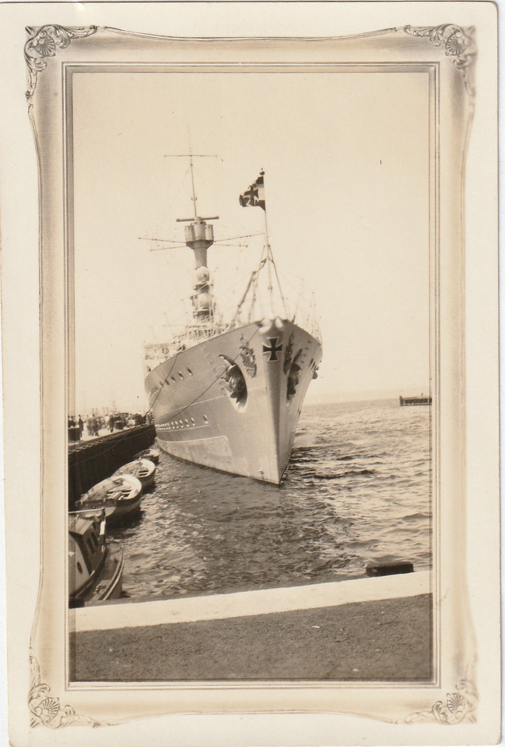KMS Emden - German Cruiser - SET of 2 - Photographs, c. 1920s ...