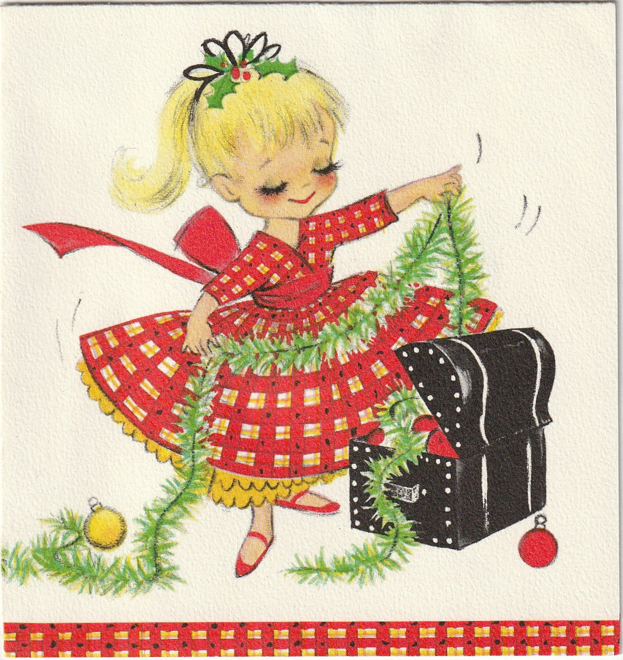 Merry Christmas - Happy New Year - Hallmark Card, c. 1950s – Ephemera ...