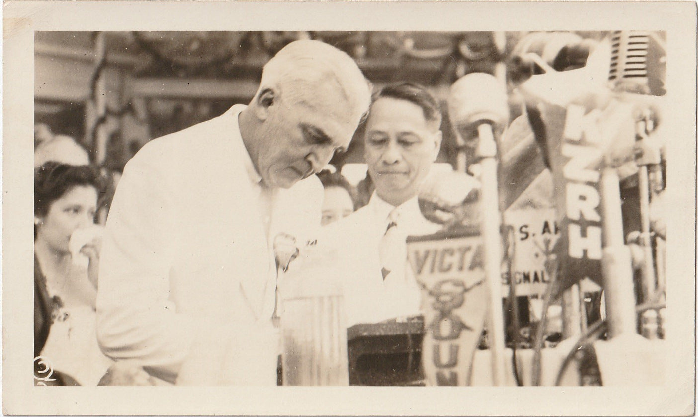 President Manuel Roxas Inauguration Day - July 4th, 1946 - General Mac ...