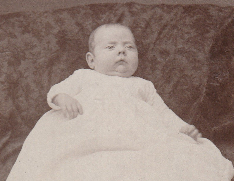 Victorian Baby Portrait - Mt. Ayr, Iowa - Cabinet Photo, c. 1800s ...