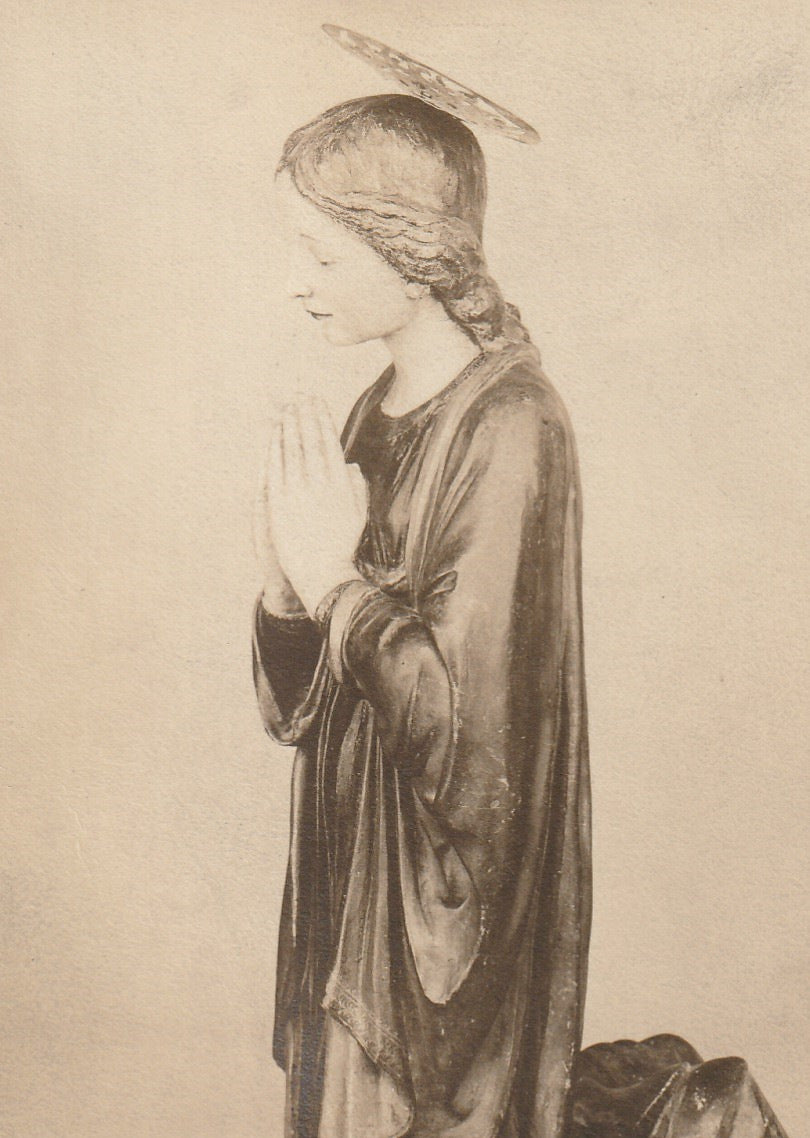 Nativity Mary - Antonio Rossellino - RPPC, c. 1920s – Ephemera Obscura ...